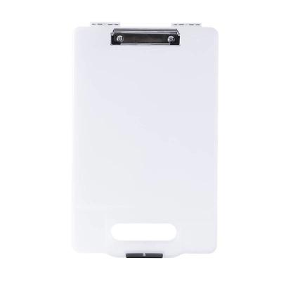 China Break Resistant Portable A4 File Box Transparent Plastic Box OEM 20.1*40.5cm for sale