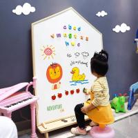 China Big Size Dry Erase Lapboard Removable Kids Drawing Whiteboard With Base for sale