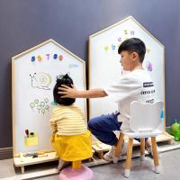 China Big Size Dry Erase Lapboard Removable Kids Drawing Whiteboard With Base for sale