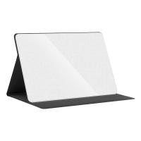 China Magnetic Foldable Desktop Glass Whiteboard Dry Erase Board 20x30cm With Marker Pen for sale