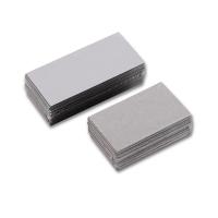China Custom Dry Erase White Board Magnetic Labels 3x1.2 Inch 3.5x1.5 Inch for sale