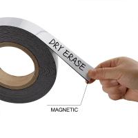 China Custom Dry Erase White Board Magnetic Labels 3x1.2 Inch 3.5x1.5 Inch for sale