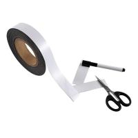 China Custom Dry Erase White Board Magnetic Labels 3x1.2 Inch 3.5x1.5 Inch for sale