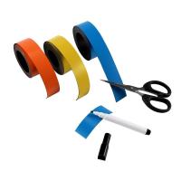 China Colorful PVC Custom Printed Magnetic Labels For Whiteboards Erasable for sale