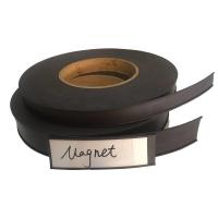 China Warehouse C Channel Magnetic Label Holders 3x1'' With White Paper And Clear Film for sale