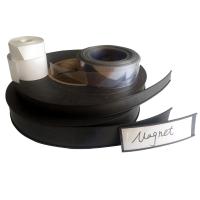 China Warehouse C Channel Magnetic Label Holders 3x1'' With White Paper And Clear Film for sale