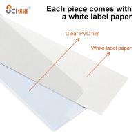 China Writable Magnetic Label Holder White Clear PVC Label Holder Pocket for sale