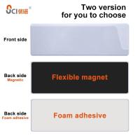 China Writable Magnetic Label Holder White Clear PVC Label Holder Pocket for sale