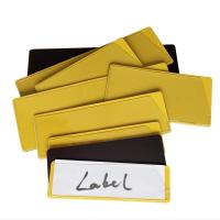 China PVC Plastic Magnetic Label Holders For File Cabinets And Shelves for sale