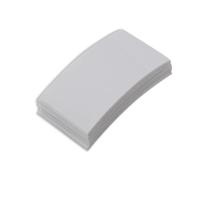China Writable Waterproof Self Adhesive Labels Custom Blank Removable Adhesive Name Tags for sale