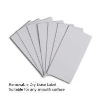 China Writable Waterproof Self Adhesive Labels Custom Blank Removable Adhesive Name Tags for sale