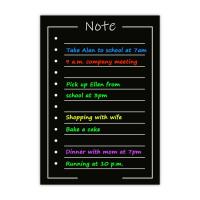 China ODM SGS Dry Erase Magnetic Daily Planner Grocery List Notepad for sale
