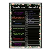 China Removable Magnetic Calendar Planner Dry Erase Meal Planning Notepad A5 Custom for sale