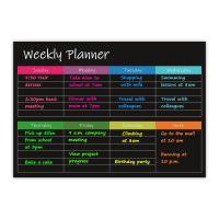 China Soft Whiteboard Magnetic Calendar Planner A4 A3 Dry Erase Weekly Planner for sale