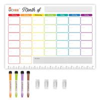 China Dry Erase Reusable Calendar Planner Sticky Monthly Planner SGS OEM for sale