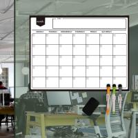 China Dry Erase Reusable Calendar Planner Sticky Monthly Planner SGS OEM for sale