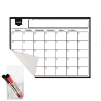 China Dry Erase Reusable Calendar Planner Sticky Monthly Planner SGS OEM for sale