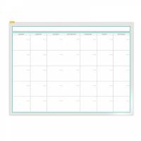 China Dry Erase Reusable Calendar Planner Sticky Monthly Planner SGS OEM for sale