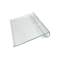 China ODM Plastic Shelf Label Holder Reusable Clip On Labels For Storage Baskets for sale