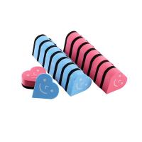 China Heart Shaped EVA Magnetic Whiteboard Erasers For Office School for sale