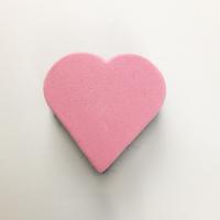 China Heart Shaped EVA Magnetic Whiteboard Erasers For Office School for sale