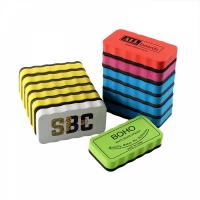 China Office School Magnetic White Board Erasers Smudge Free Lightweight for sale