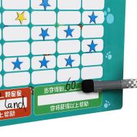 China Dry Erase Childrens Magnetic Reward Chart A3 Custom Size for sale