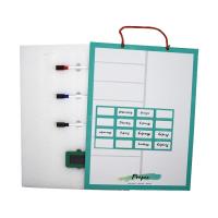 China Writable Wall Hanging Preschool Reward Chart Board With Magnetic Sticker for sale