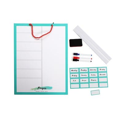China Writable Wall Hanging Preschool Reward Chart Board With Magnetic Sticker for sale