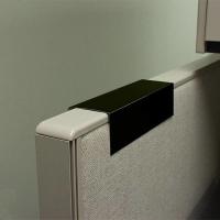 China Aluminium Cubicle Name Holder Office Name Plates Custom Size for sale