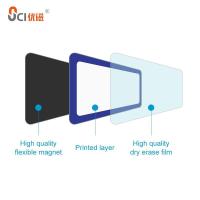 China Colorful Magnetic Whiteboard Sticker Self Adhesive Dry Erase Notes Index Cards Reusable for sale