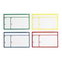 China Dry Erase Magnetic Whiteboard Sticker Kanban Board Cards Custom Design for sale