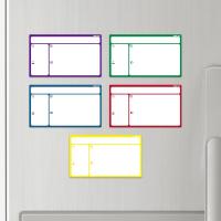 China Dry Erase Magnetic Whiteboard Sticker Kanban Board Cards Custom Design for sale