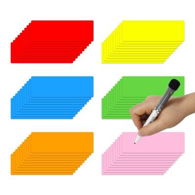 China Colored  Writable Magnetic Whiteboard Stickers Dry Erase Magnetic Labels SGS for sale