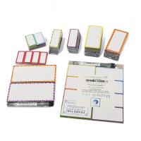 China Erasable Removable Magnetic Whiteboard Stickers ODM Custom Dry Wipe Labels for sale