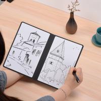 China Custom Whiteboard Notebook Magnetic Dry Erase Notepad With Cover for sale