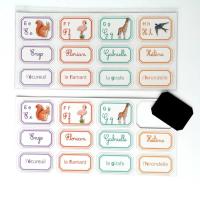 China School Kids Puzzle Games Custom Magnetic Puzzle Set Odorless for sale