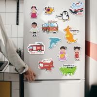 China Colorful Refrigerator Cute Animal Fridge Magnets For Kids for sale