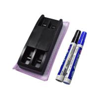 China Custom Plastic Magnetic Whiteboard Erasers With Pen Holder for sale