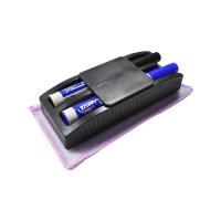 China Custom Plastic Magnetic Whiteboard Erasers With Pen Holder for sale