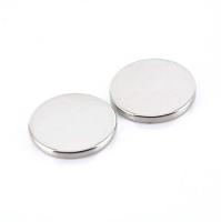 China Circular Strong Magnetic Buttons Round Neodymium Magnets 10x10mm 15x3mm for sale
