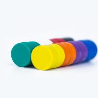 China Whiteboard Magnetic Button Colorful Round Magnetic Button Fridge Magnets for sale