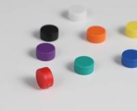 China Whiteboard Magnetic Button Colorful Round Magnetic Button Fridge Magnets for sale