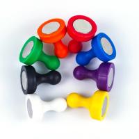 China Pawn Shape Whiteboard Magnetic Button Pins Colorful For School Home Office for sale