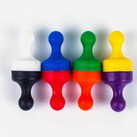 China Pawn Shape Whiteboard Magnetic Button Pins Colorful For School Home Office for sale