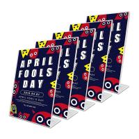 China A5 Modern Tabletop Photo Frames For Home Or Trade Shows for sale