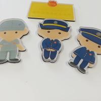 China Acrylic Magnetic Souvenir Custom Designs Fridge Magnets Durable for sale