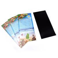 China Writable Fridge Magnetic Calendar Souvenir Flexible With Concise Design for sale
