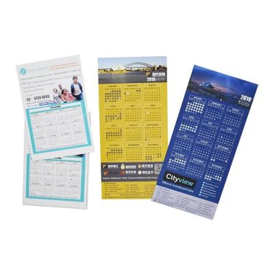 China Writable Fridge Magnetic Calendar Souvenir Flexible With Concise Design for sale
