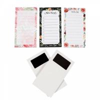 China Reusable Fridge Magnetic Memo Pad With Pen Custom Design ISO for sale